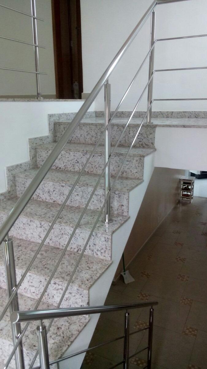 Corrimão de inox preço do metro